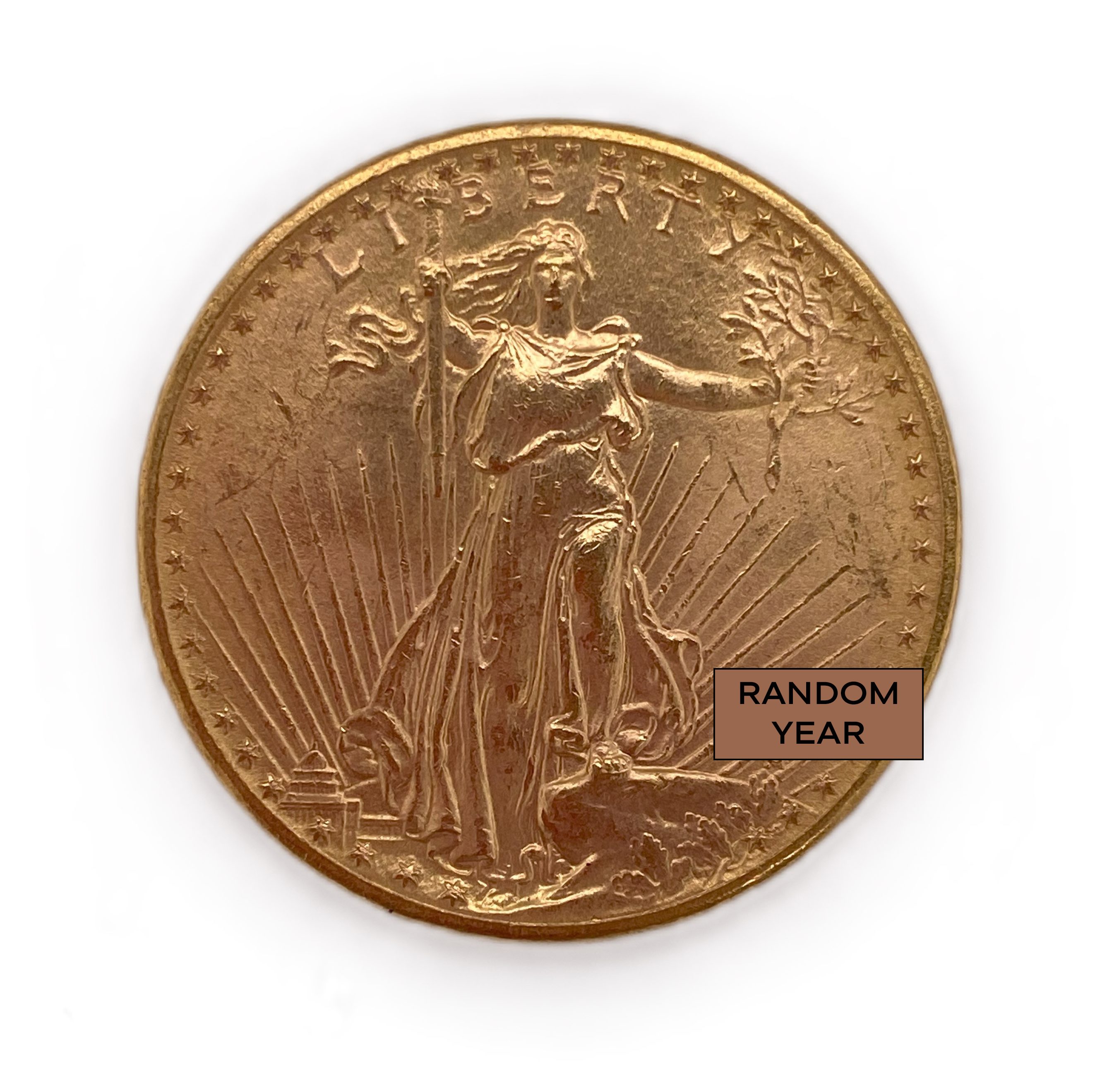 Pre-1933 $20 Saint Gaudens Gold Double Eagle Coin – Midwest Coin and ...
