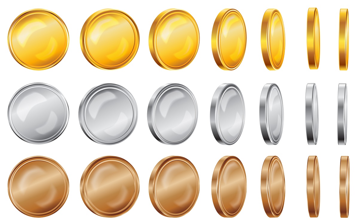 Realistic Valuable Coins Set – Midwest Coin and Currency – Kansas City